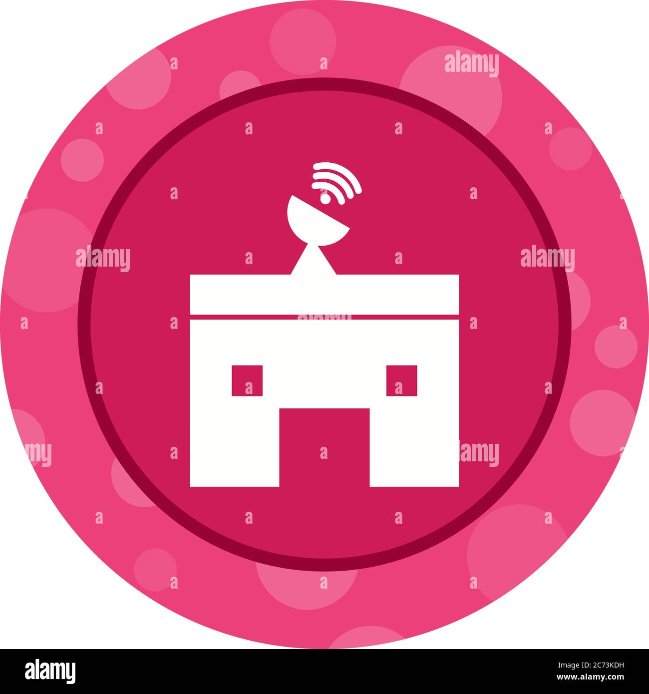 News station Stock Vector Images - Alamy