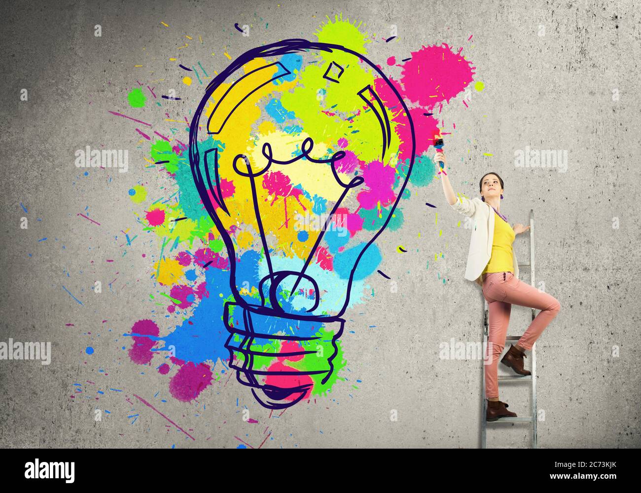 More creative ideas Stock Photo - Alamy