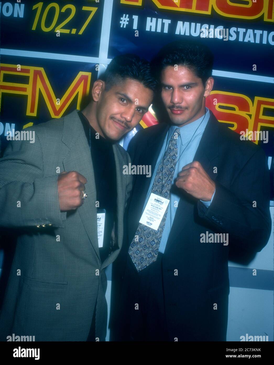 Culver City, California, USA 15th December 1995 (L-R) Fighters/brothers ...