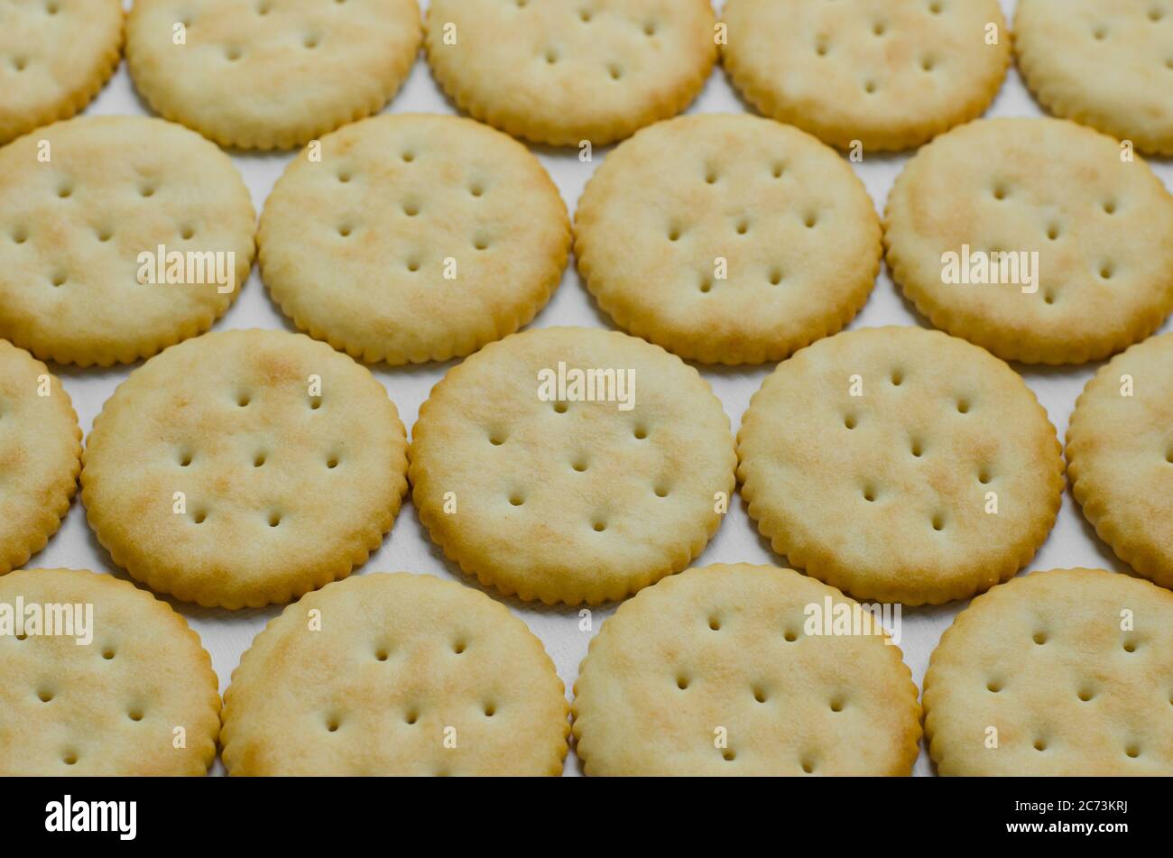 Crackers Is Easy Snack for Relaxing Time Stock Photo - Alamy