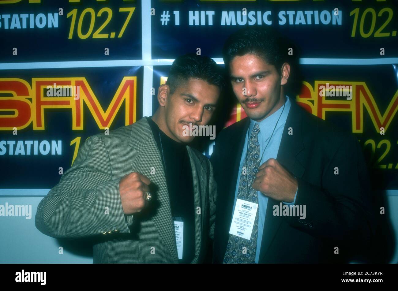 Culver City, California, USA 15th December 1995 (L-R) Fighters/brothers ...