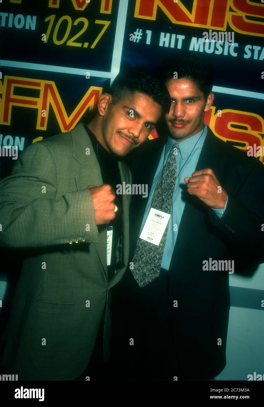Culver City, California, USA 15th December 1995 (L-R) Fighters/brothers ...