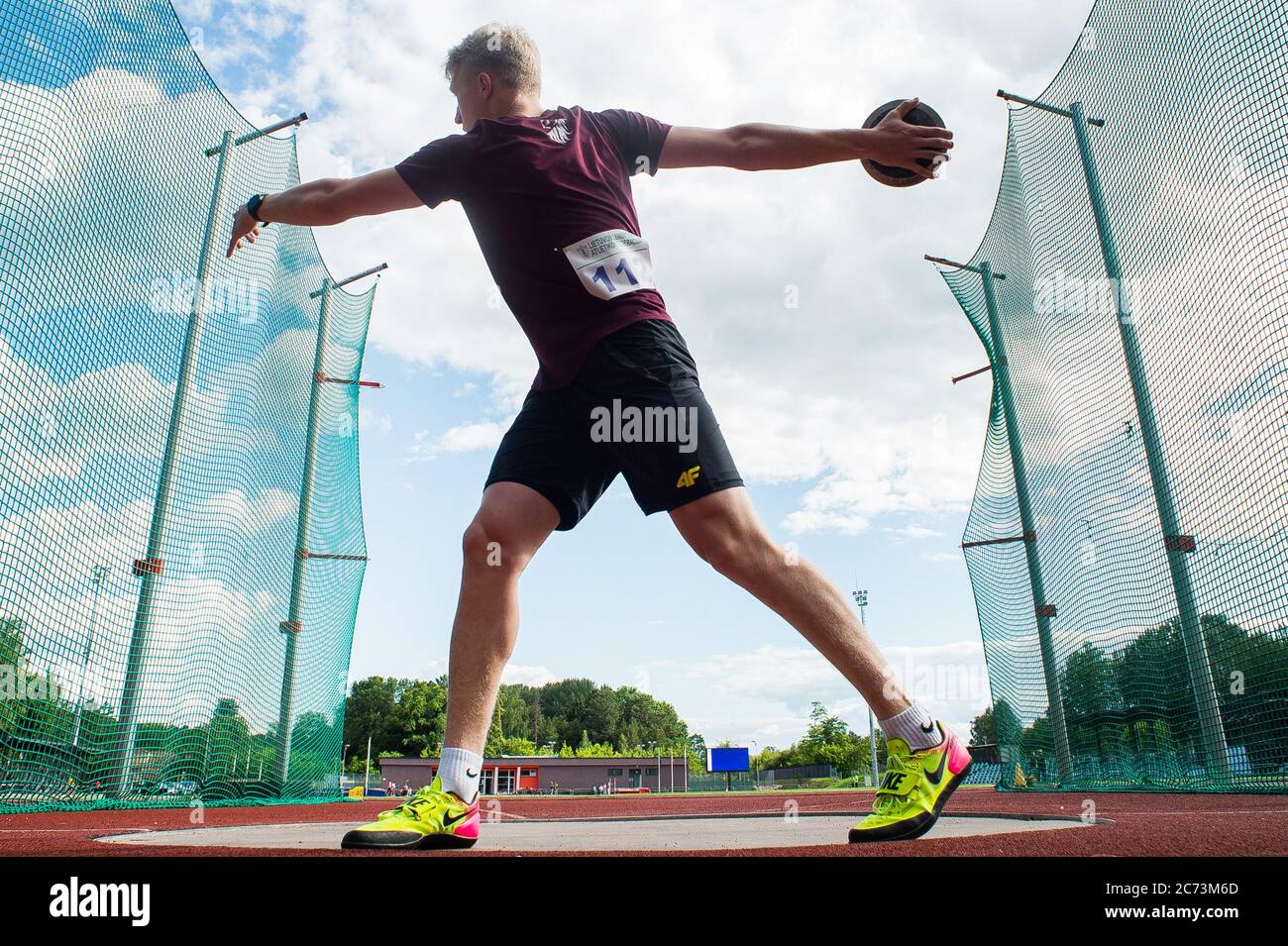 2020 07 13. Lithuanian Athletics Federation Disc Throw Cup competition ...