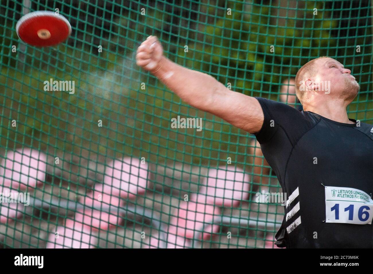 Lithuanian Athletics Federation Disc Throw Cup competition in Vilnius ...