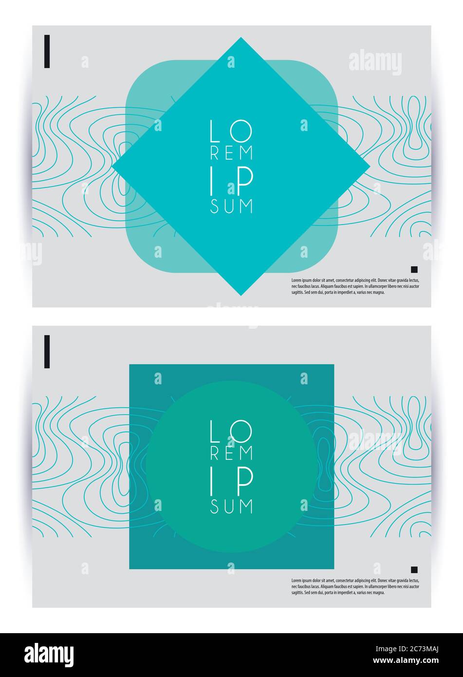 green figures digital cover abstract background vector illustration ...