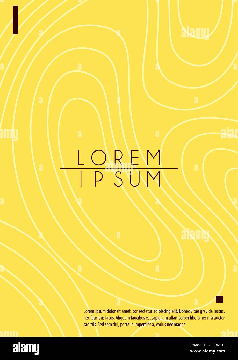 yellow digital cover abstract background vector illustration design ...