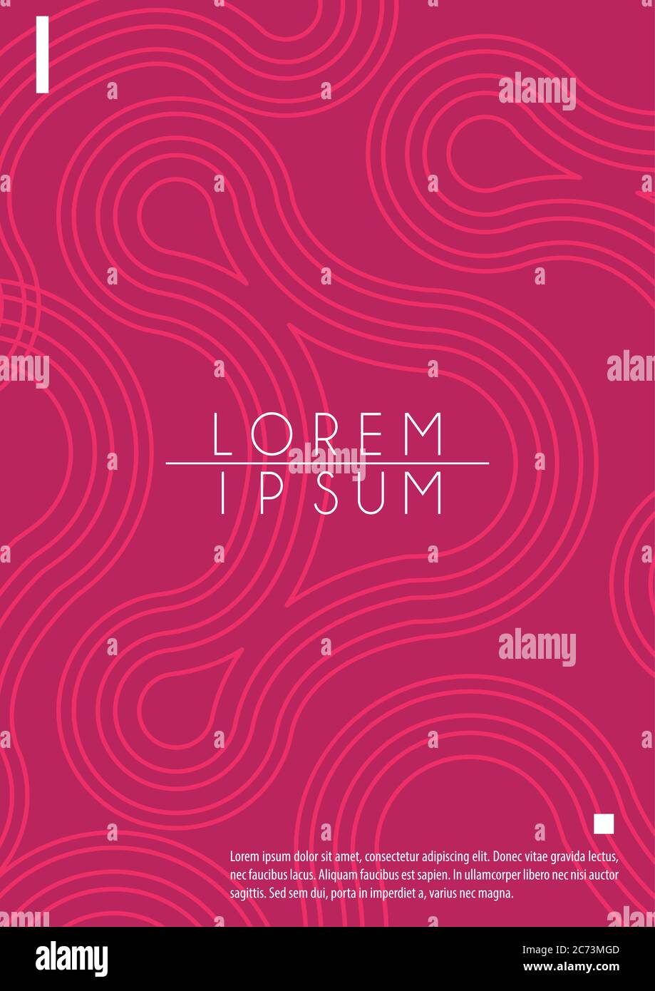 red digital cover abstract background vector illustration design Stock ...