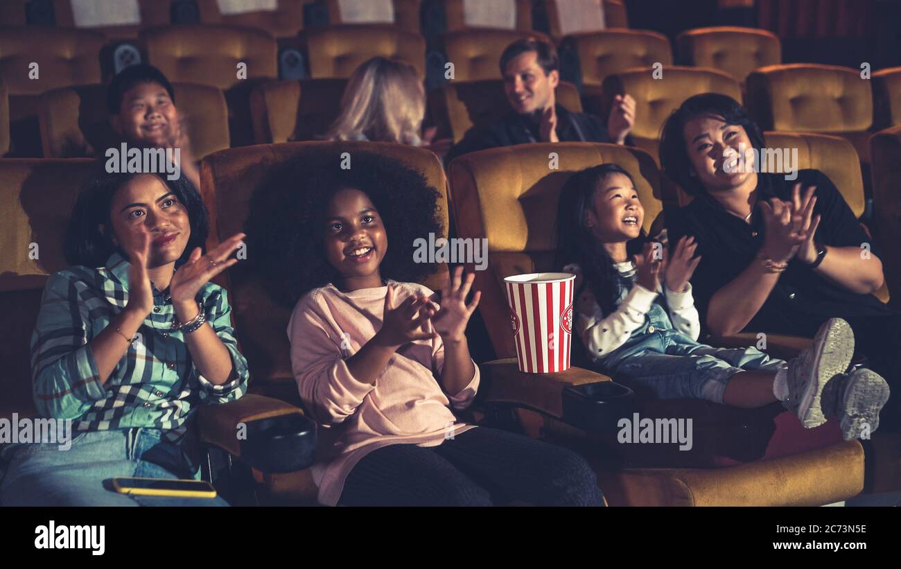 Cinema Projector Audience High Resolution Stock Photography and Images ...