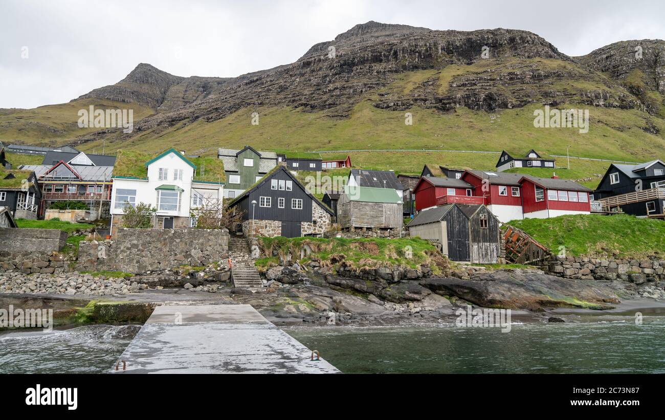 Bour vagar island faroe hi-res stock photography and images - Alamy