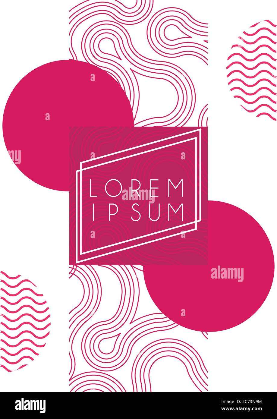 red figures digital cover abstract background vector illustration ...