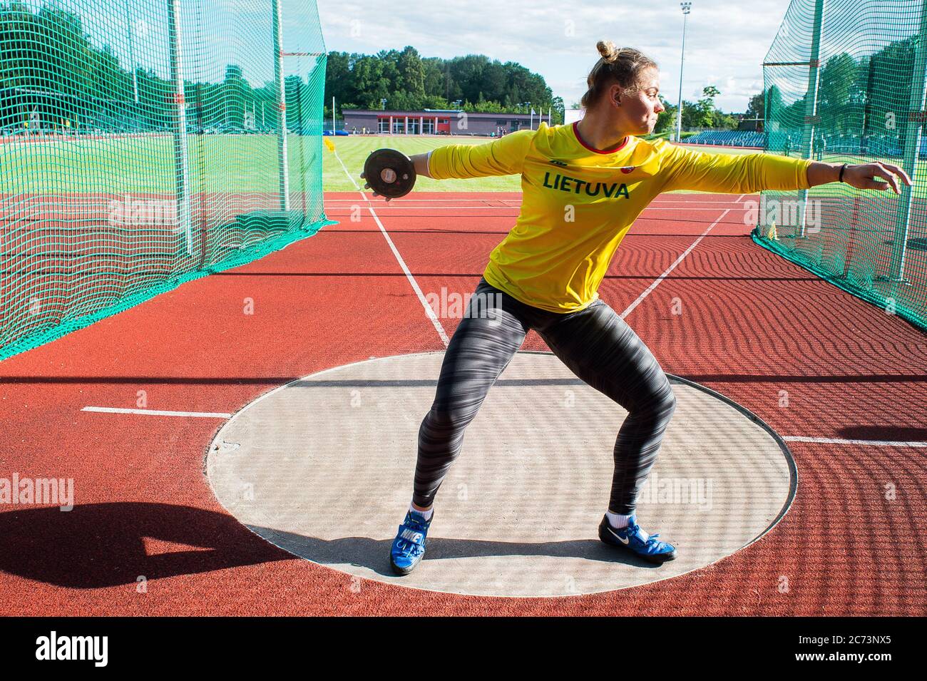 Lithuanian Athletics Federation Disc Throw Cup competition in Vilnius ...
