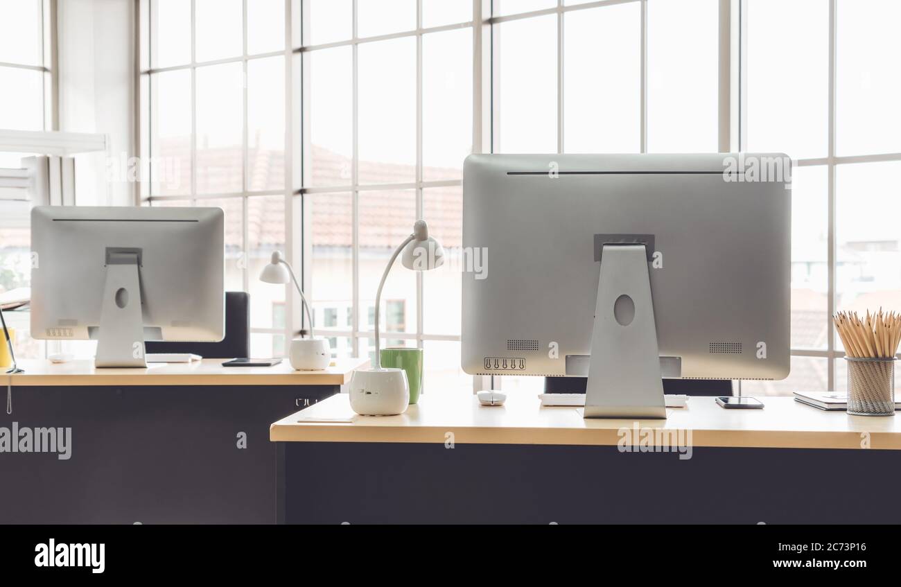 Office desktop background hi-res stock photography and images - Alamy