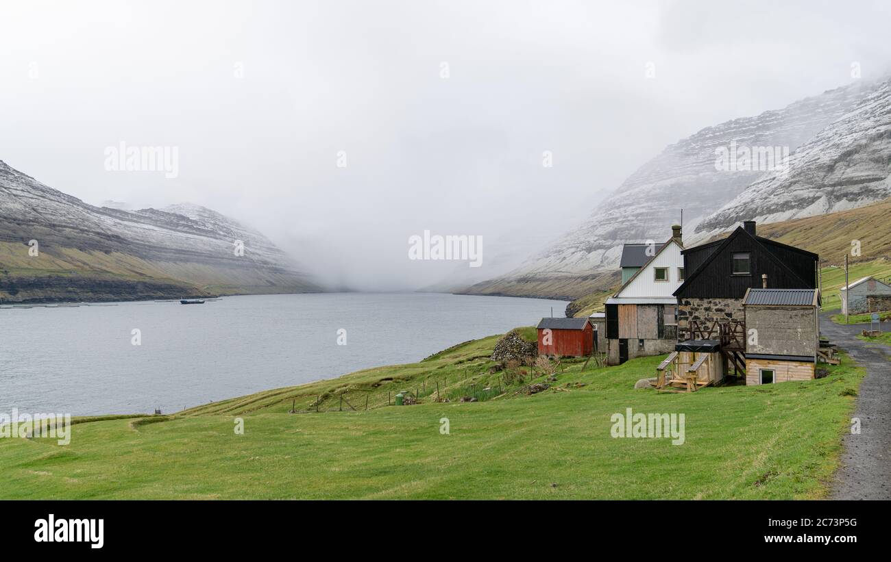 Fjord landscape with small islands hi-res stock photography and images ...
