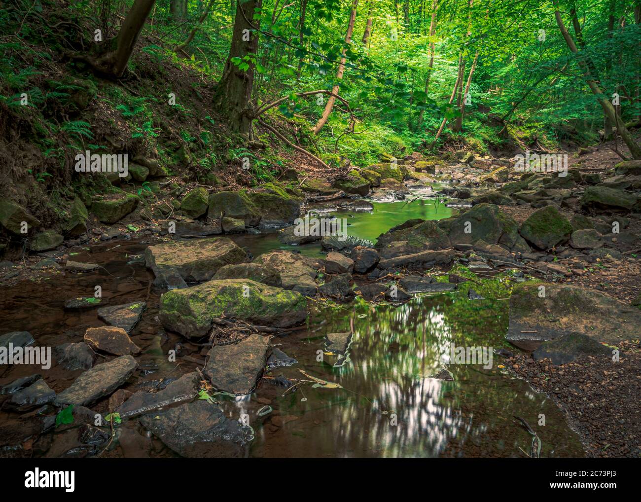 Waterfall Foss Whitby High Resolution Stock Photography and Images - Alamy