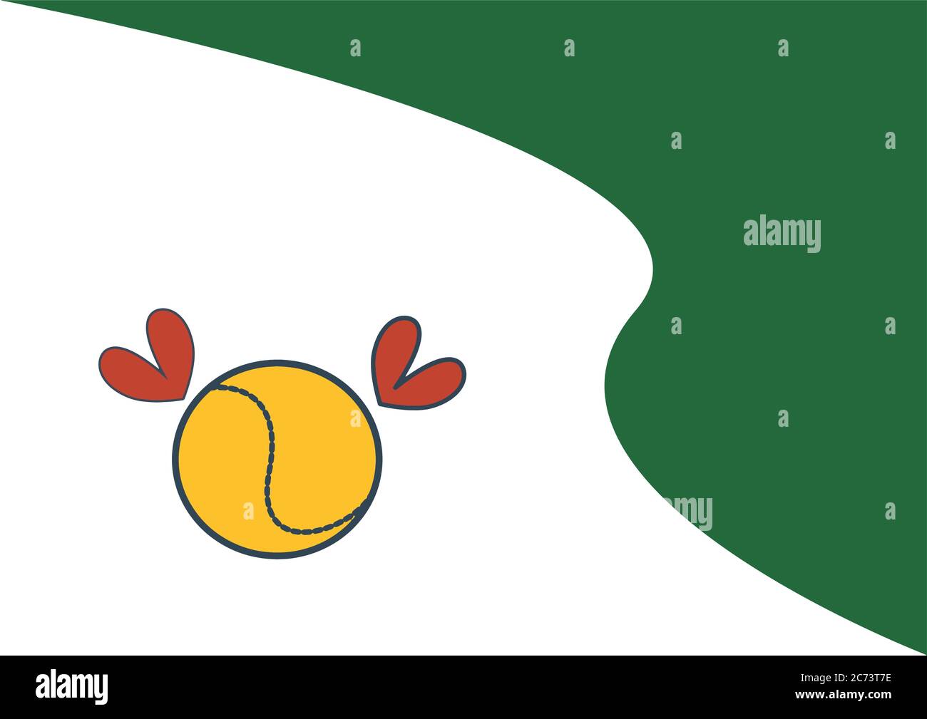 Cartoon Tennis Ball High Resolution Stock Photography and Images - Alamy