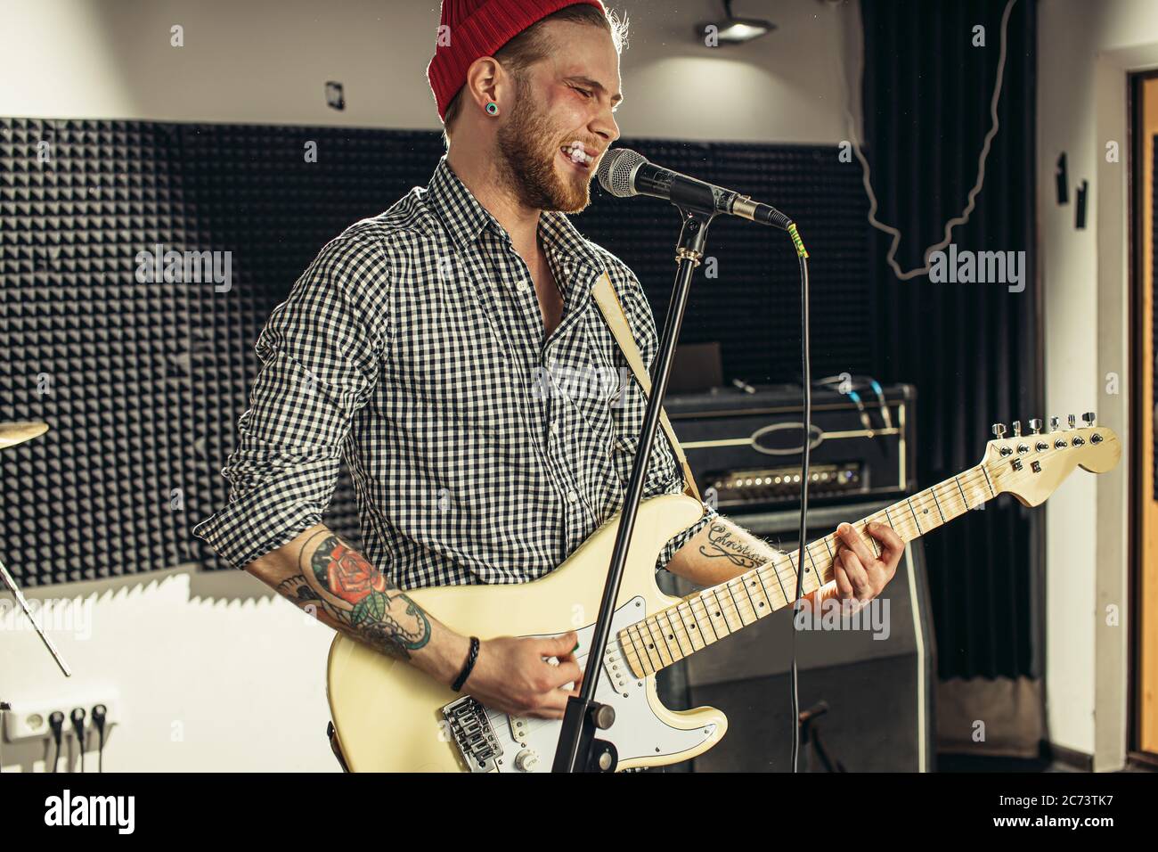 Making bass player hi-res stock photography and images - Alamy