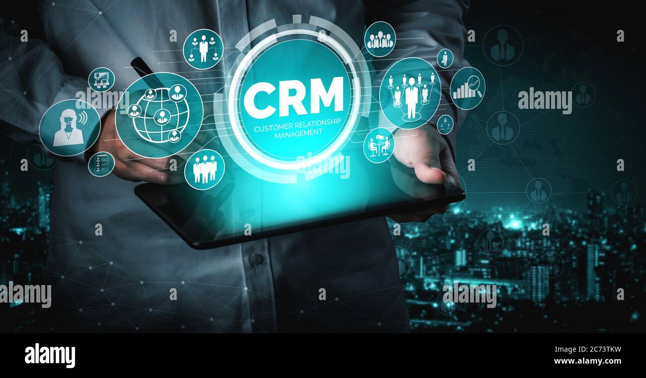 Customer relationship management hi-res stock photography and images ...