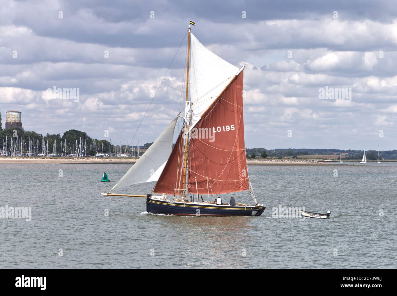 Sailing barge l0195 hi-res stock photography and images - Alamy