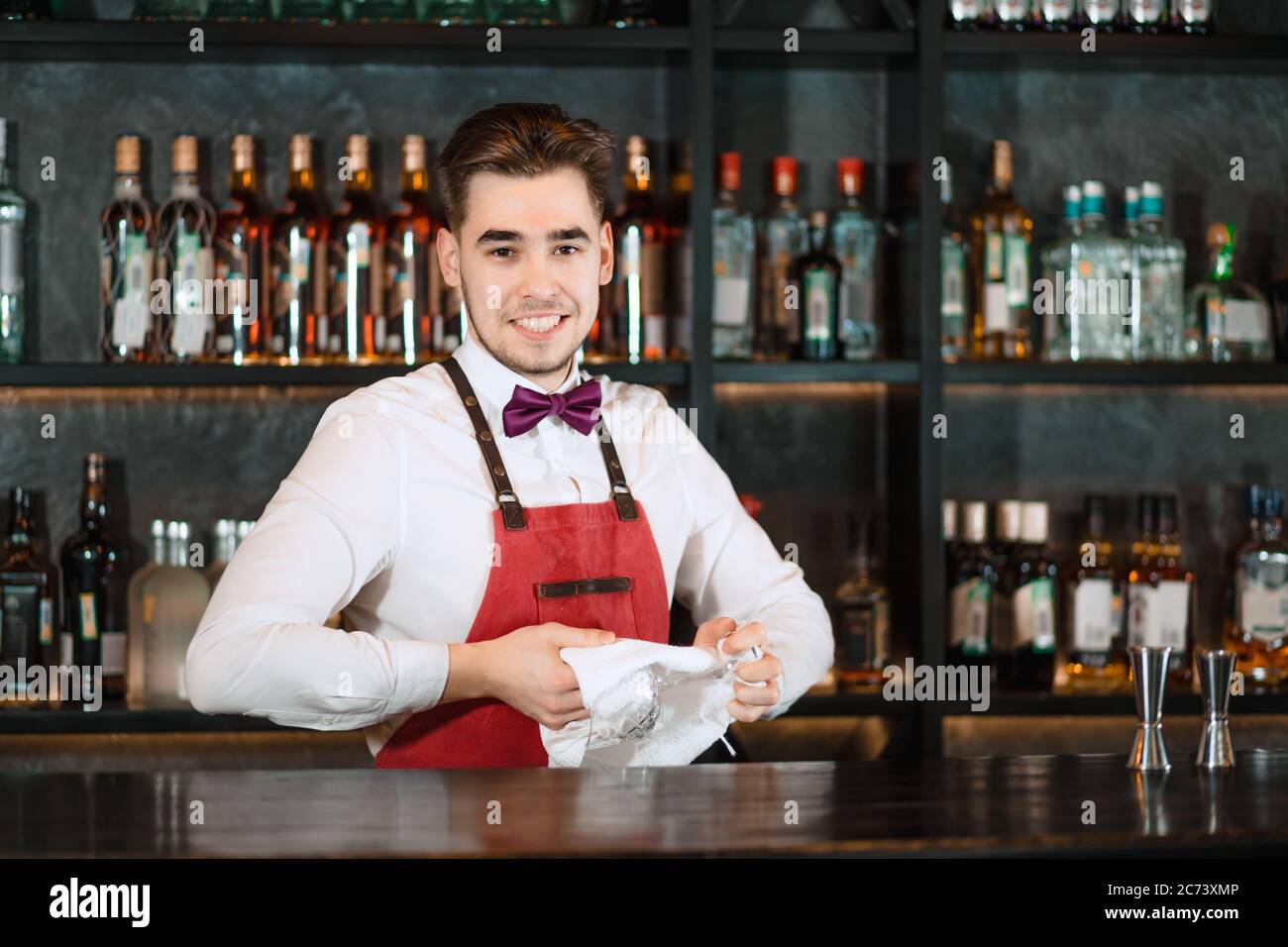 Man standing inside pub hi-res stock photography and images - Alamy