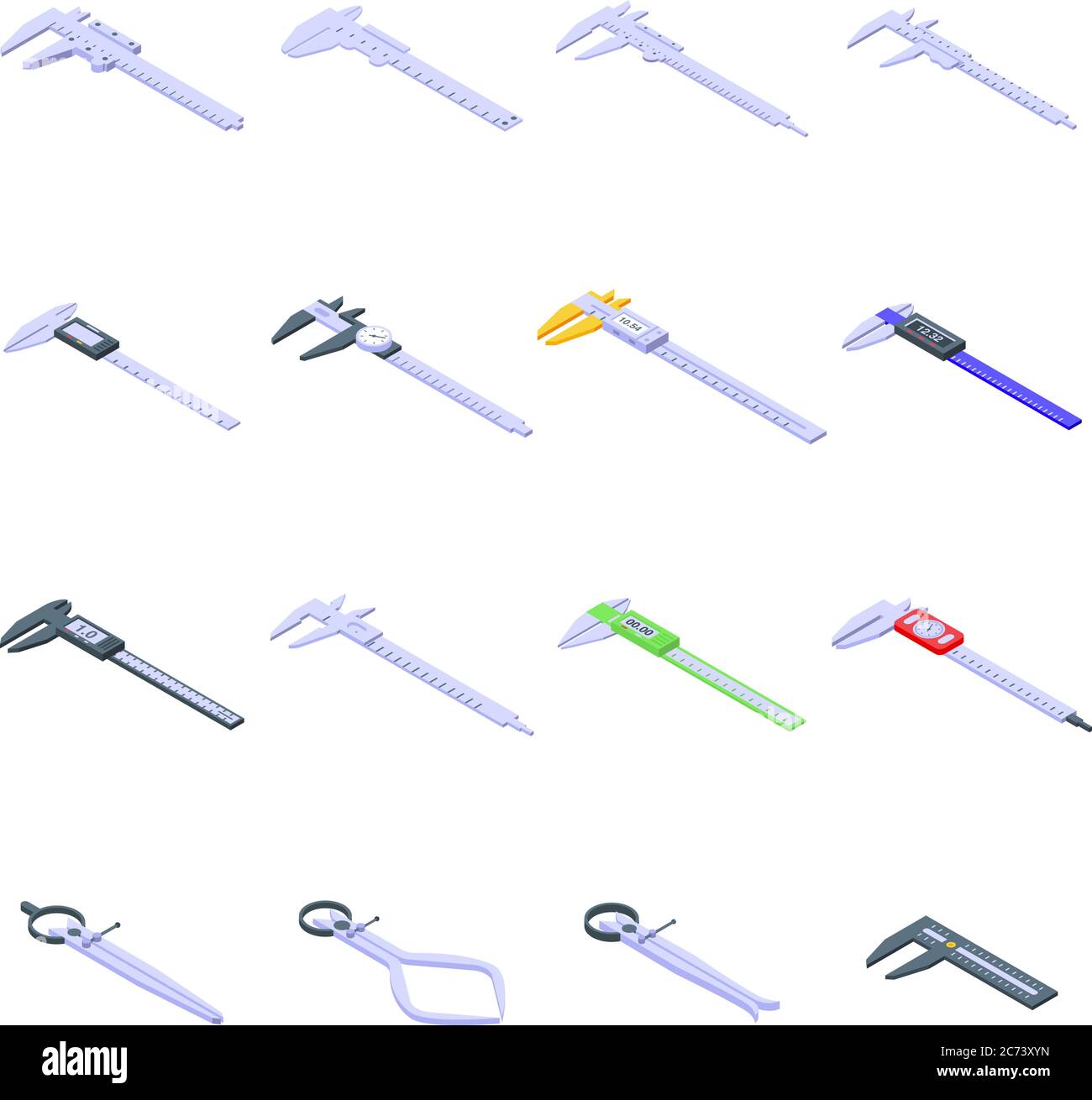 Digital calipers precise hi-res stock photography and images - Alamy