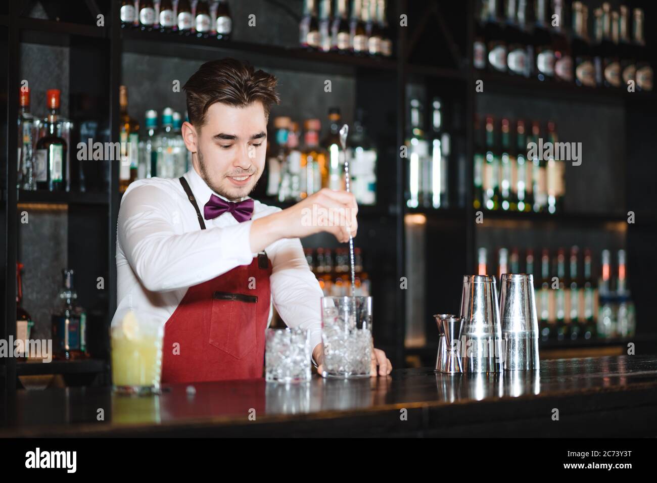 Man holding ice cubes hi-res stock photography and images - Alamy