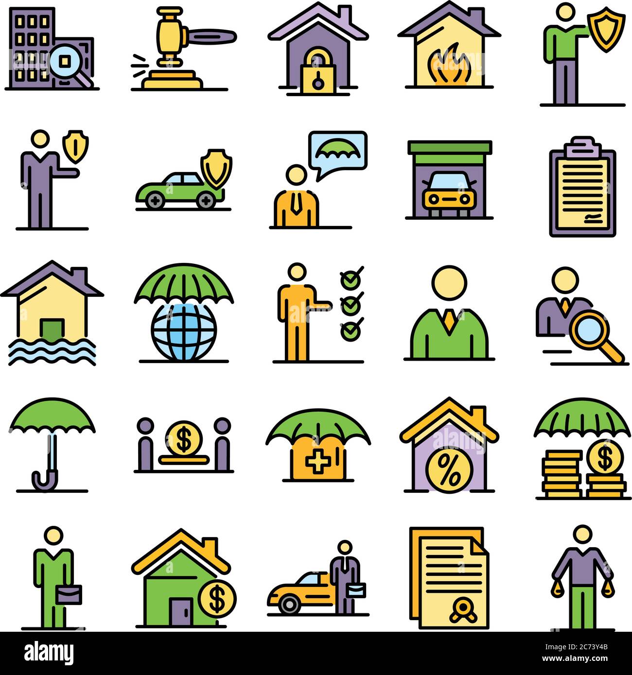 Home loan advice Stock Vector Images - Alamy