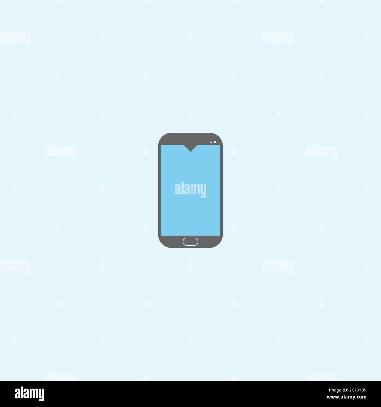 Smartphone logo icon vector template Stock Vector Image & Art - Alamy