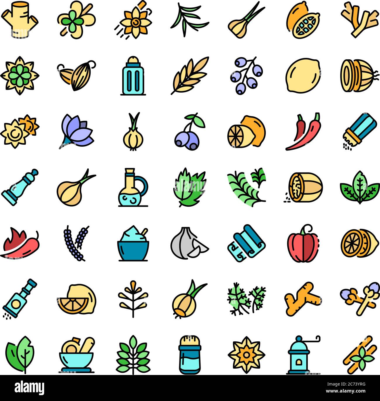 Fresh hot pot ingredients Stock Vector Images - Alamy