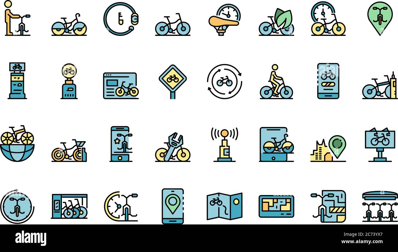 Rent a bike Cut Out Stock Images & Pictures - Alamy