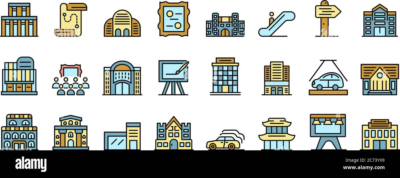 Exhibition and event center Stock Vector Images - Alamy