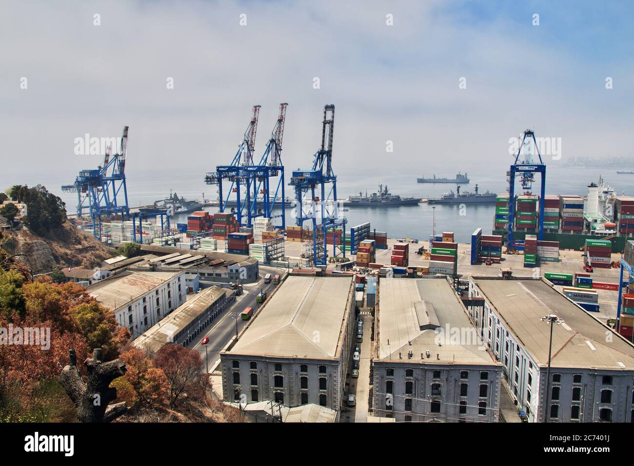 Historic seaport of valparaiso hi-res stock photography and images - Alamy