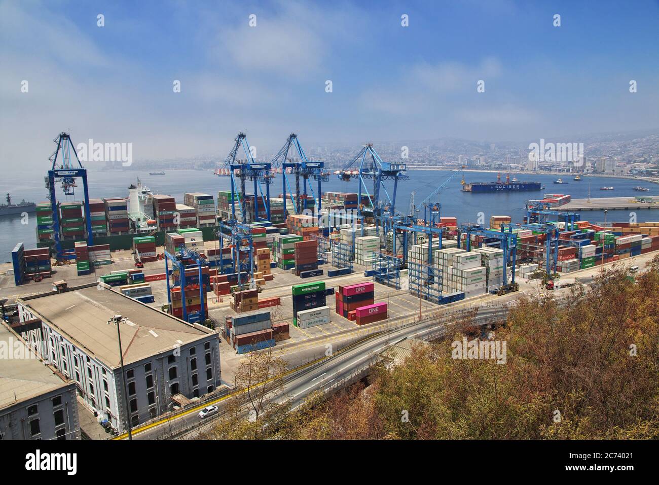 Historic seaport of valparaiso hi-res stock photography and images - Alamy