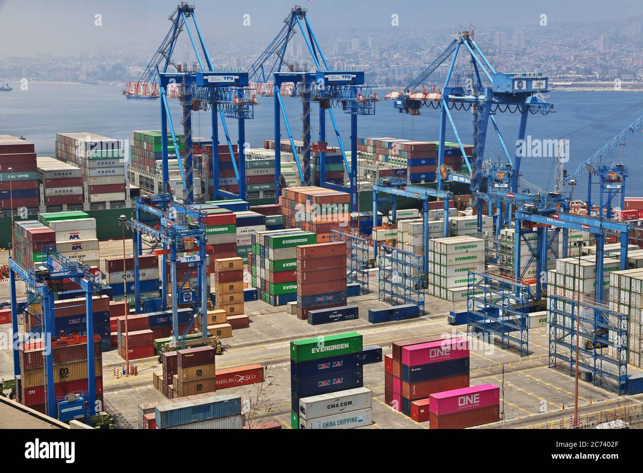 Historic seaport of valparaiso hi-res stock photography and images - Alamy