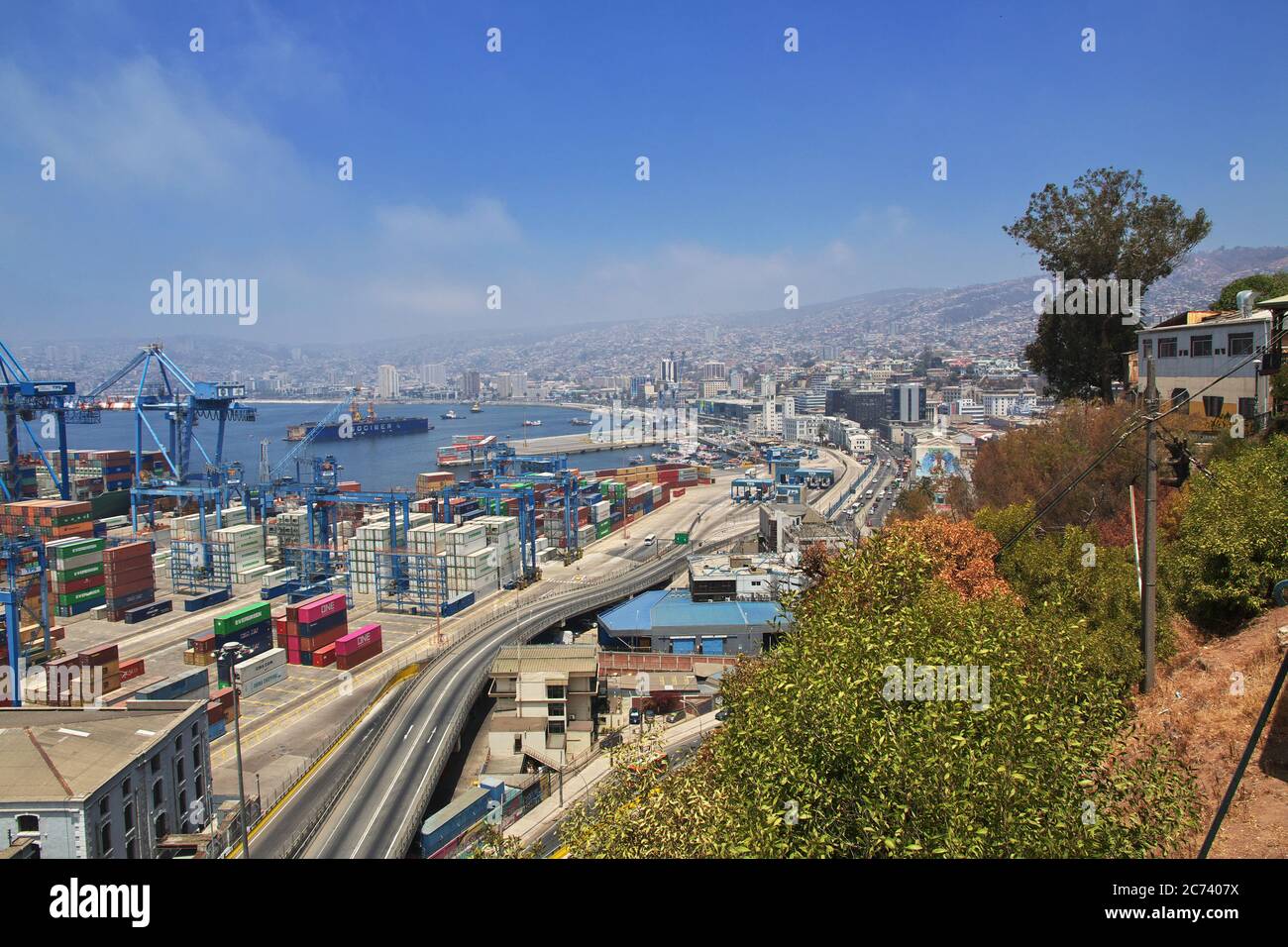 Historic seaport of valparaiso hi-res stock photography and images - Alamy