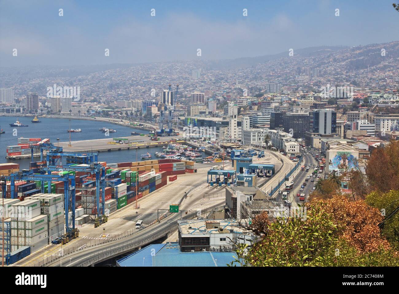 Historic seaport of valparaiso hi-res stock photography and images - Alamy