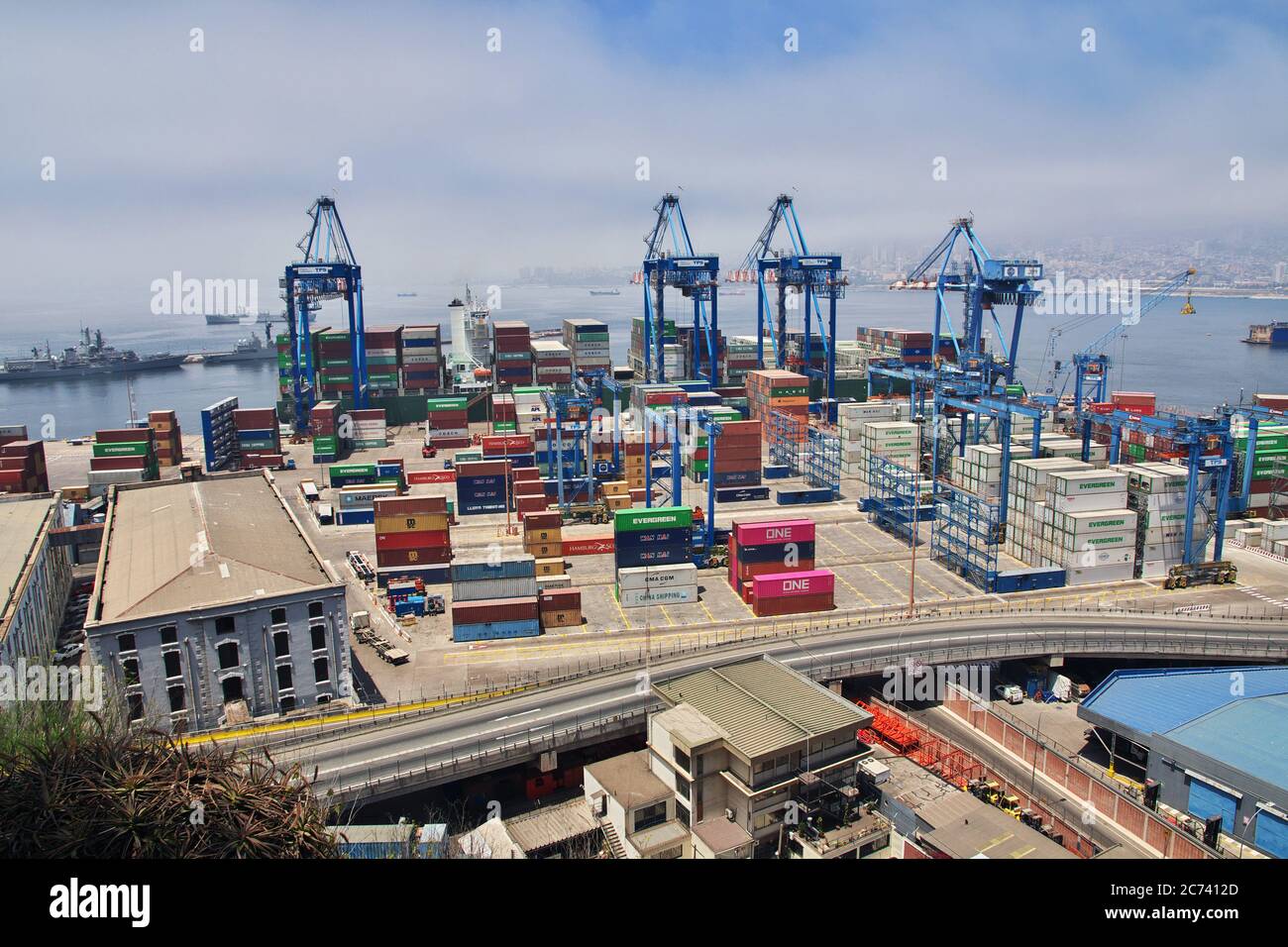 Historic seaport of valparaiso hi-res stock photography and images - Alamy