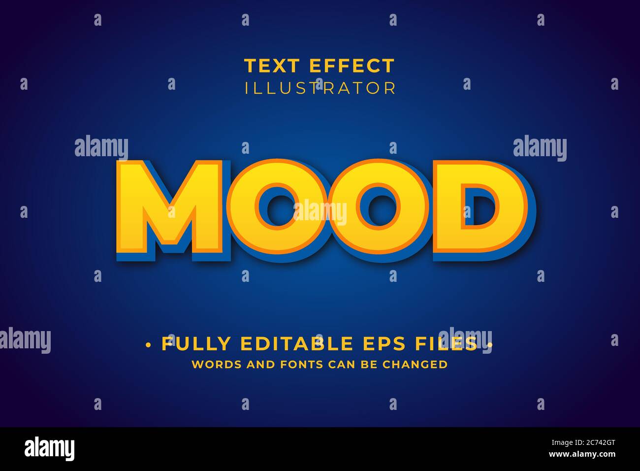 Mood typography Stock Vector Images - Alamy