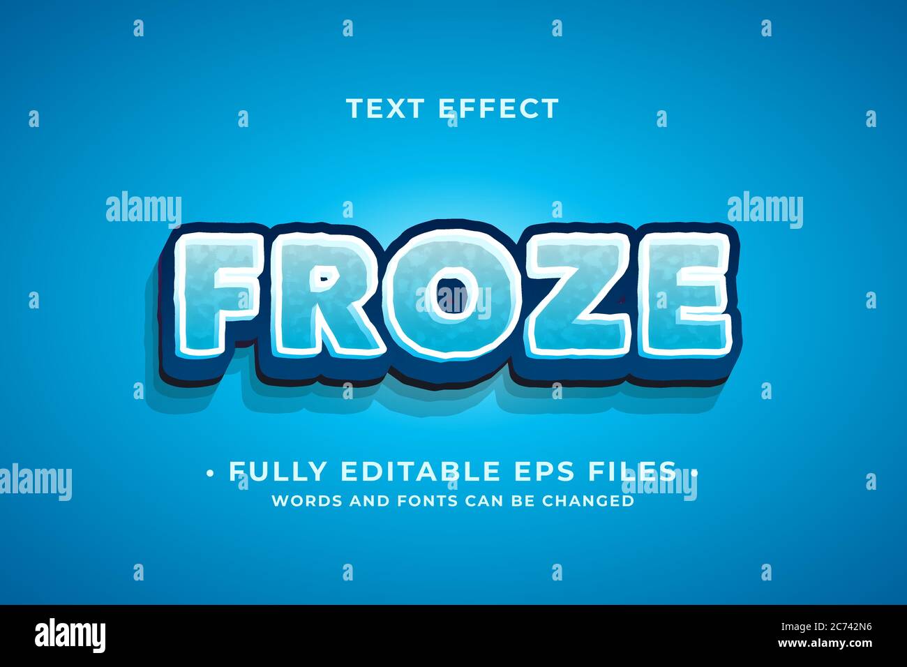 Editable vector text effect hi-res stock photography and images - Alamy