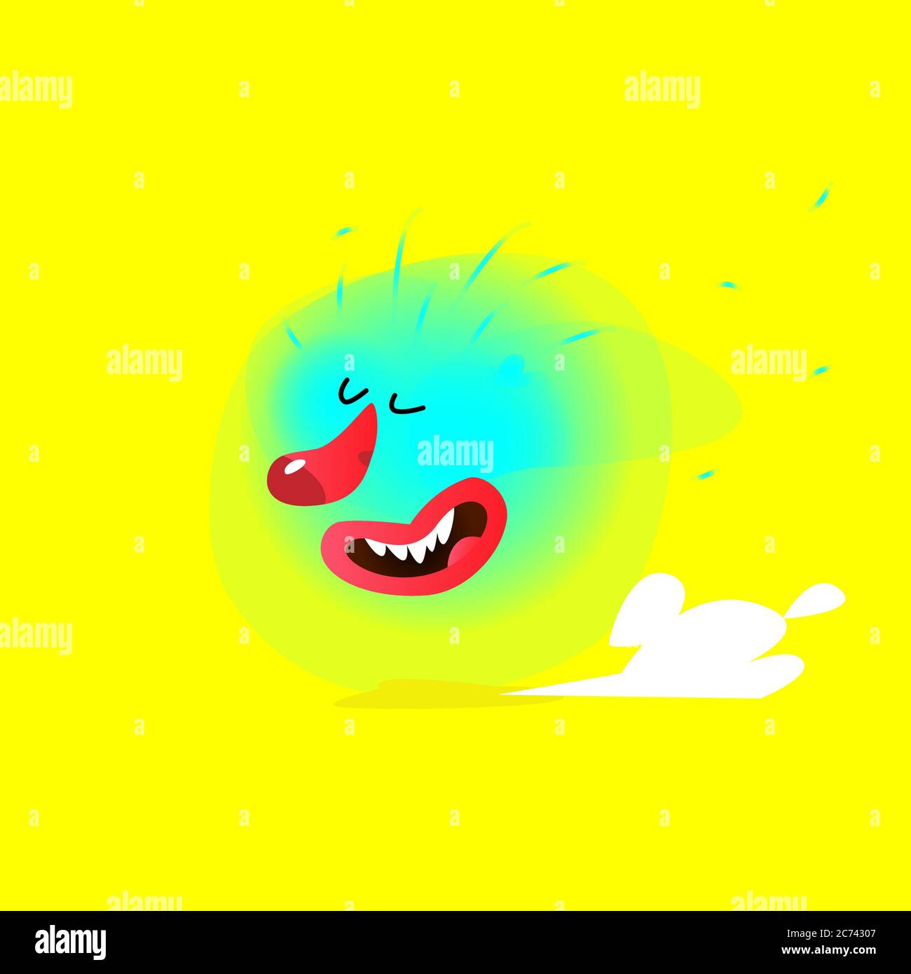 A fly face on Stock Vector Images - Alamy