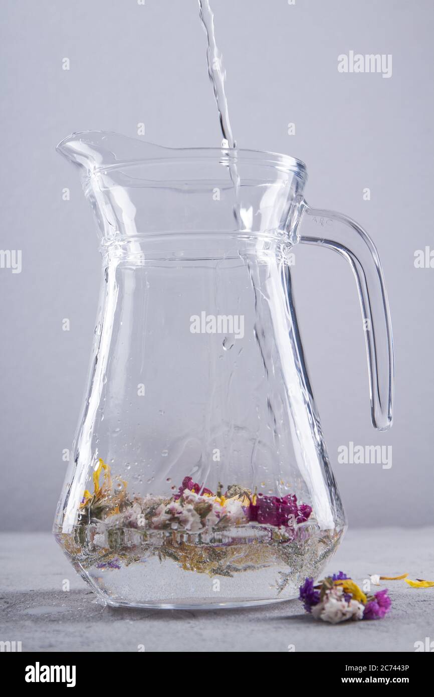 Dripping liquid flowers hi-res stock photography and images - Alamy