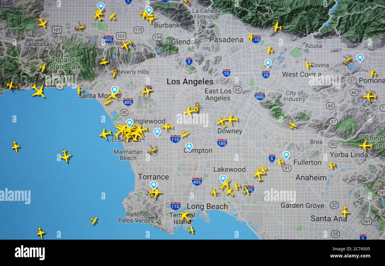 Lax Airspace Map