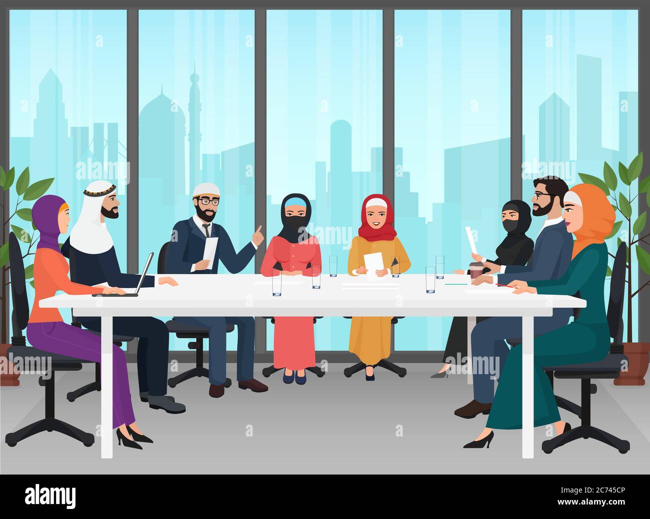 Flipchart group Stock Vector Images - Alamy