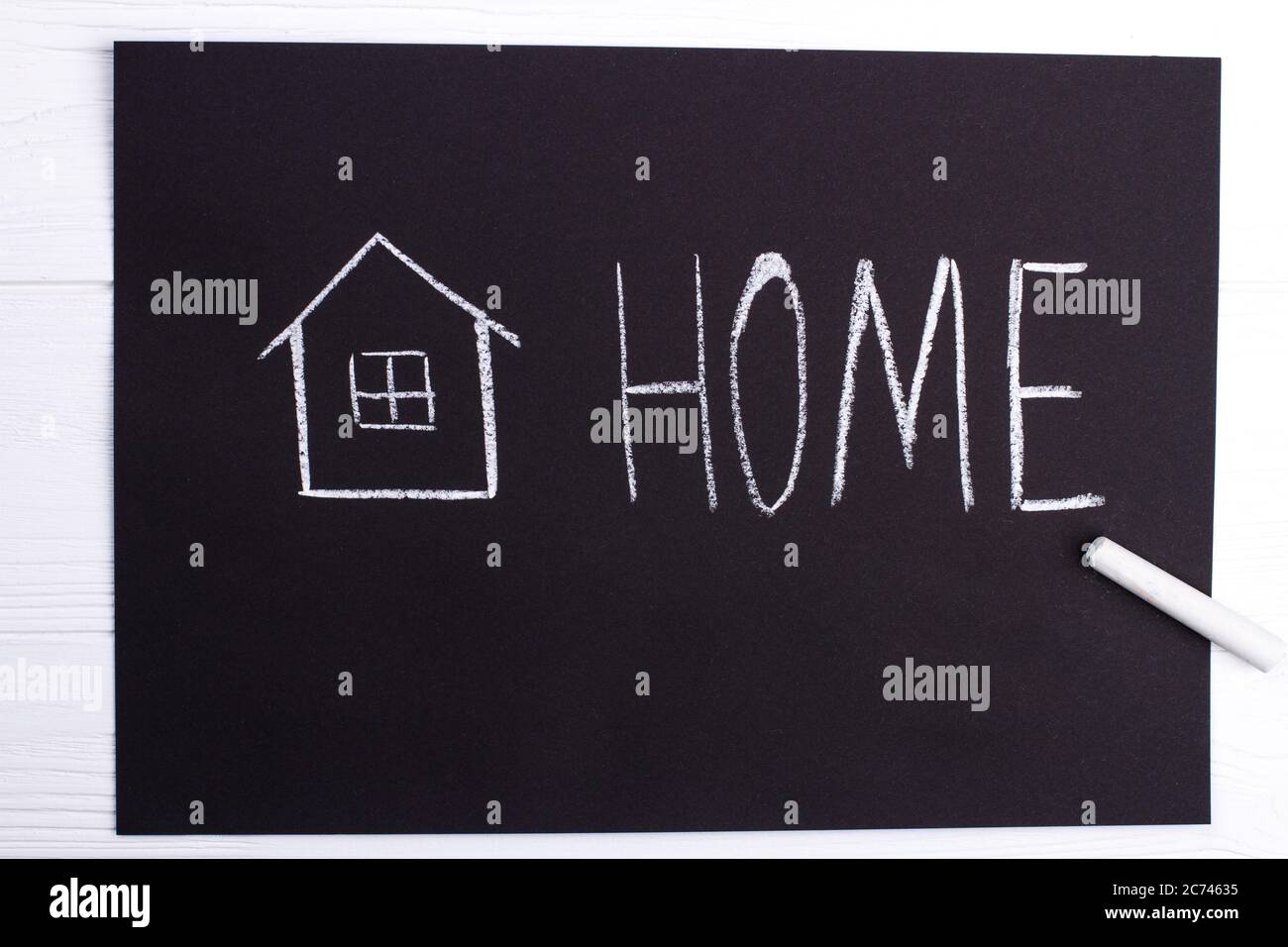 Simple drawing blackboard hi-res stock photography and images - Alamy
