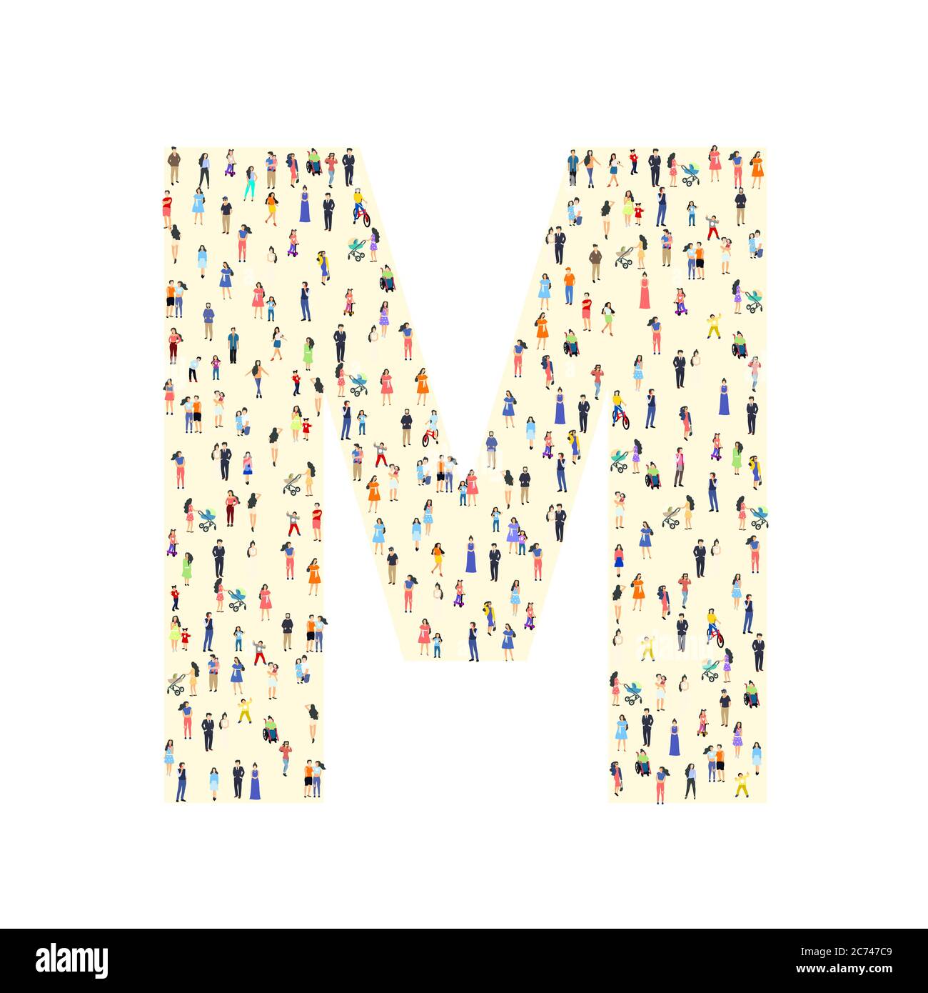 Large letter m hi-res stock photography and images - Alamy
