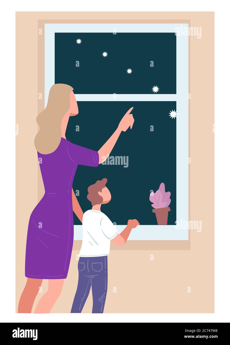 Milky way night in Cut Out Stock Images & Pictures - Alamy