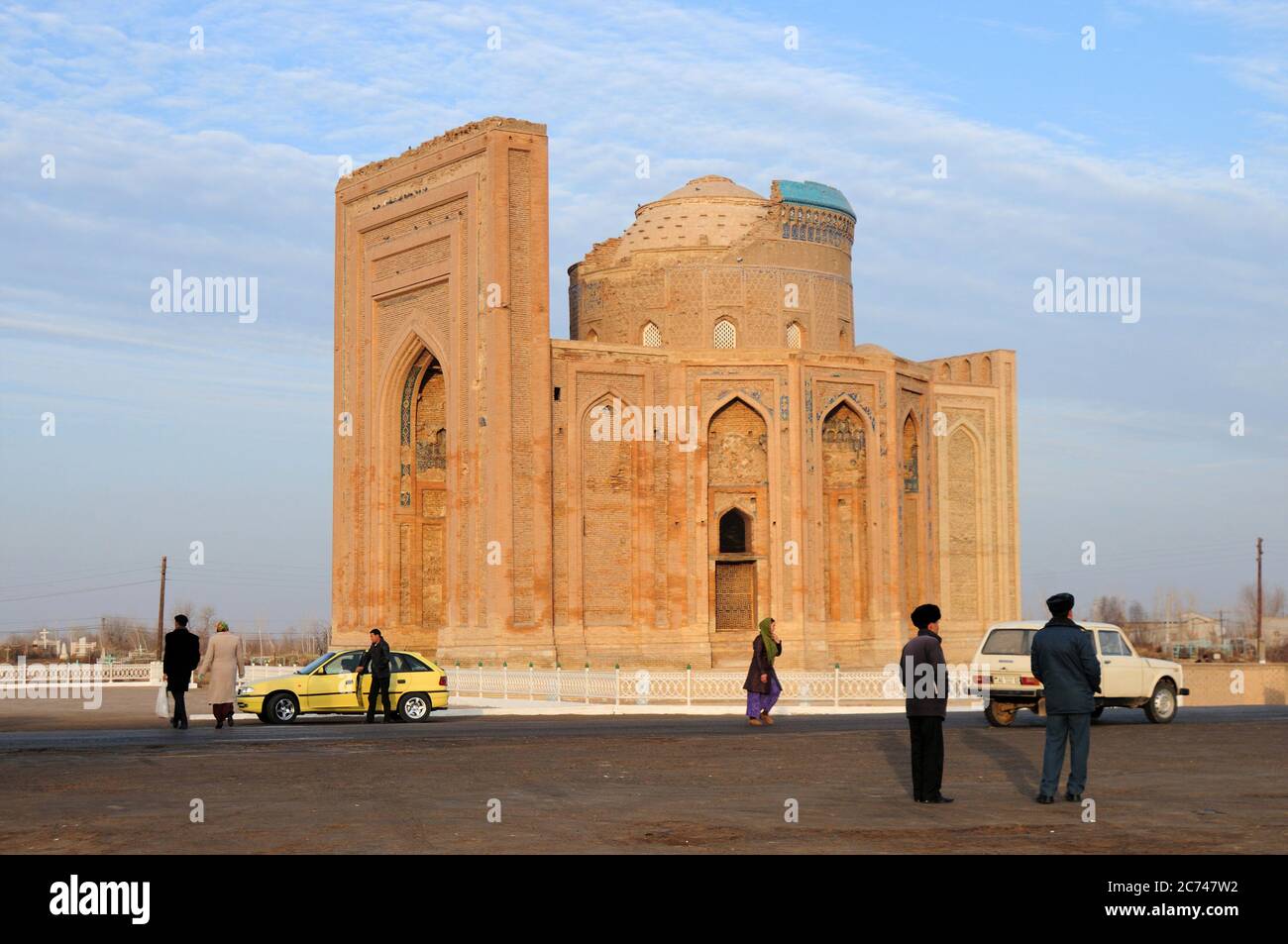Torebek Hanim Tomb was built in the 14th century. Torebek is the wife ...
