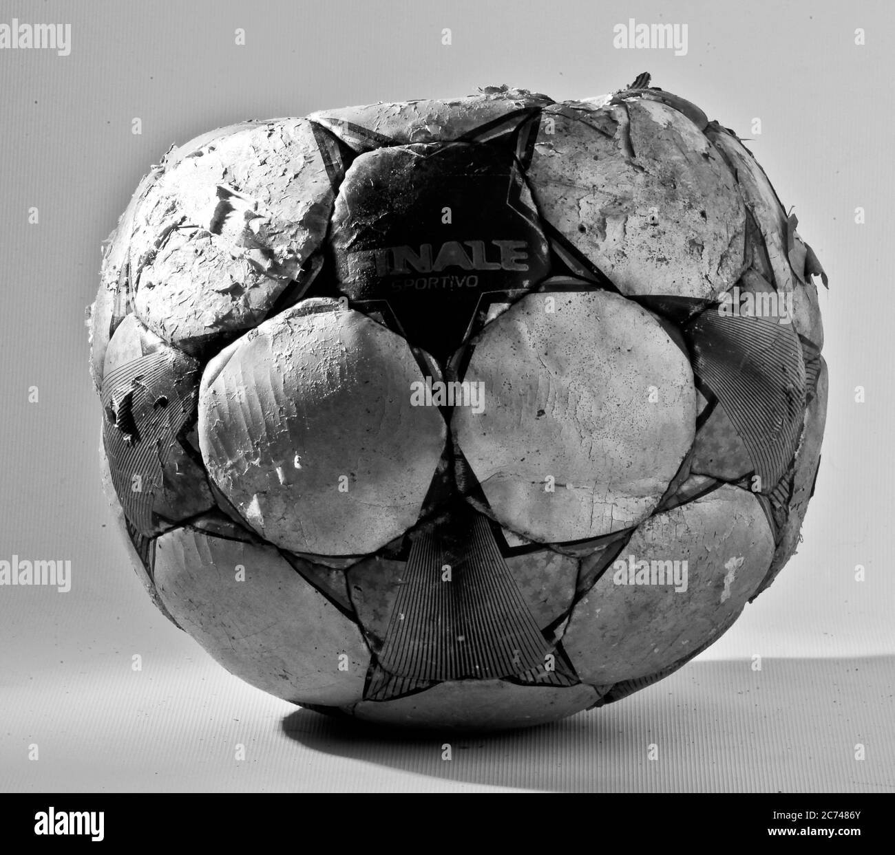 Soccer Ball Black And White Photography
