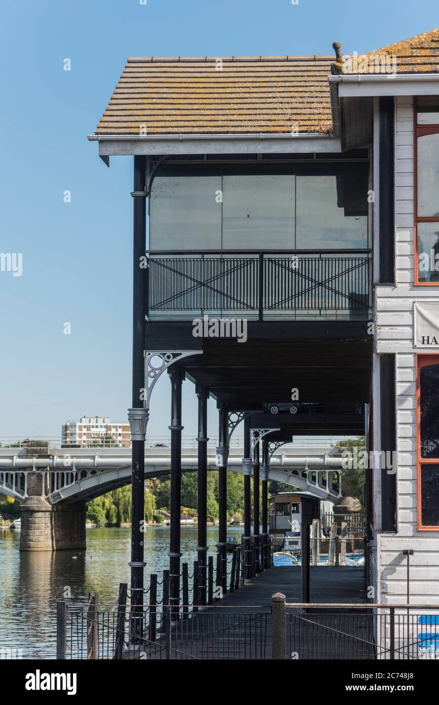 Kingston upon Thames waterfront - Turks Stock Photo - Alamy