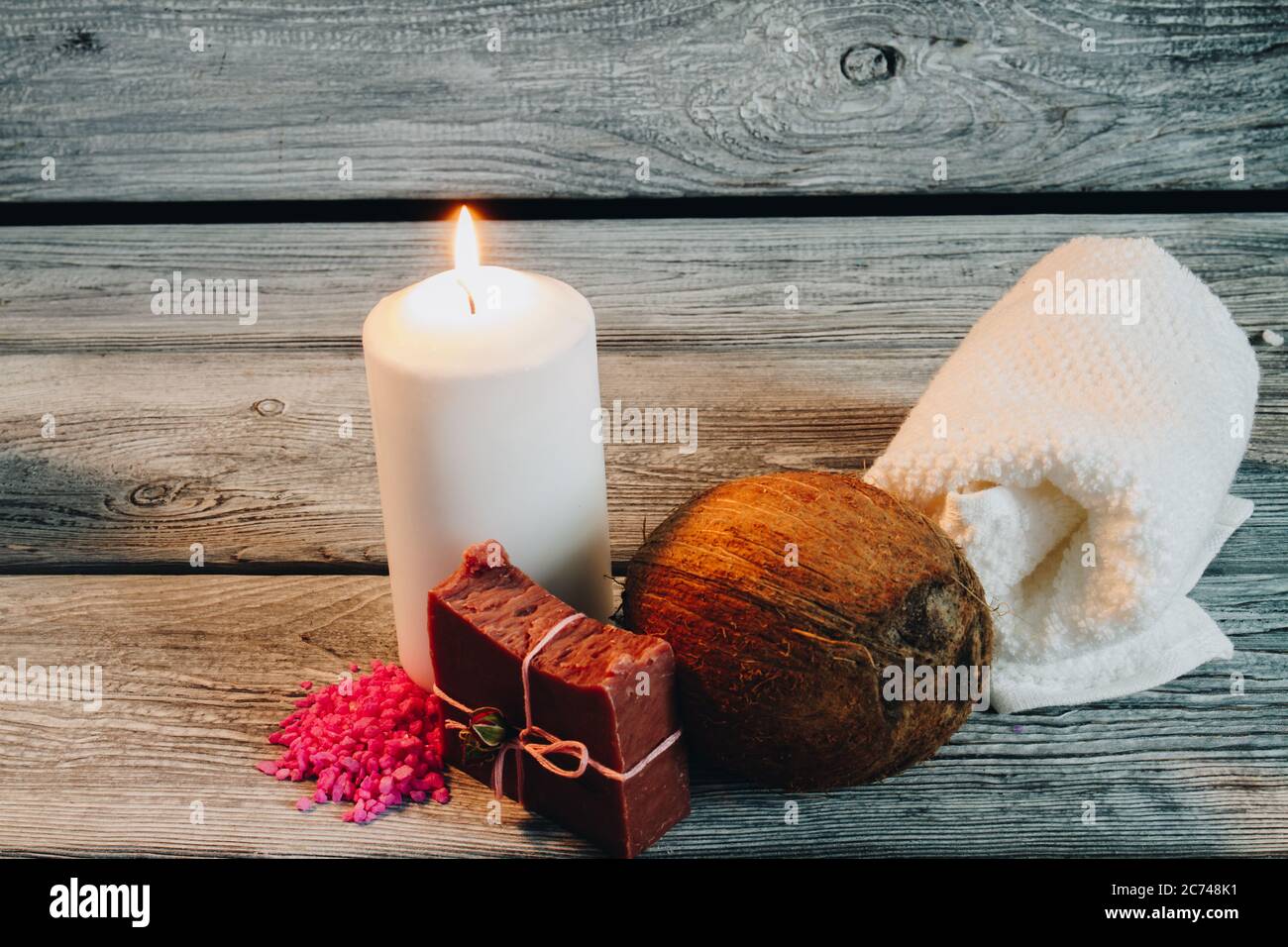 Spa setting wellness equipment hi-res stock photography and images - Alamy