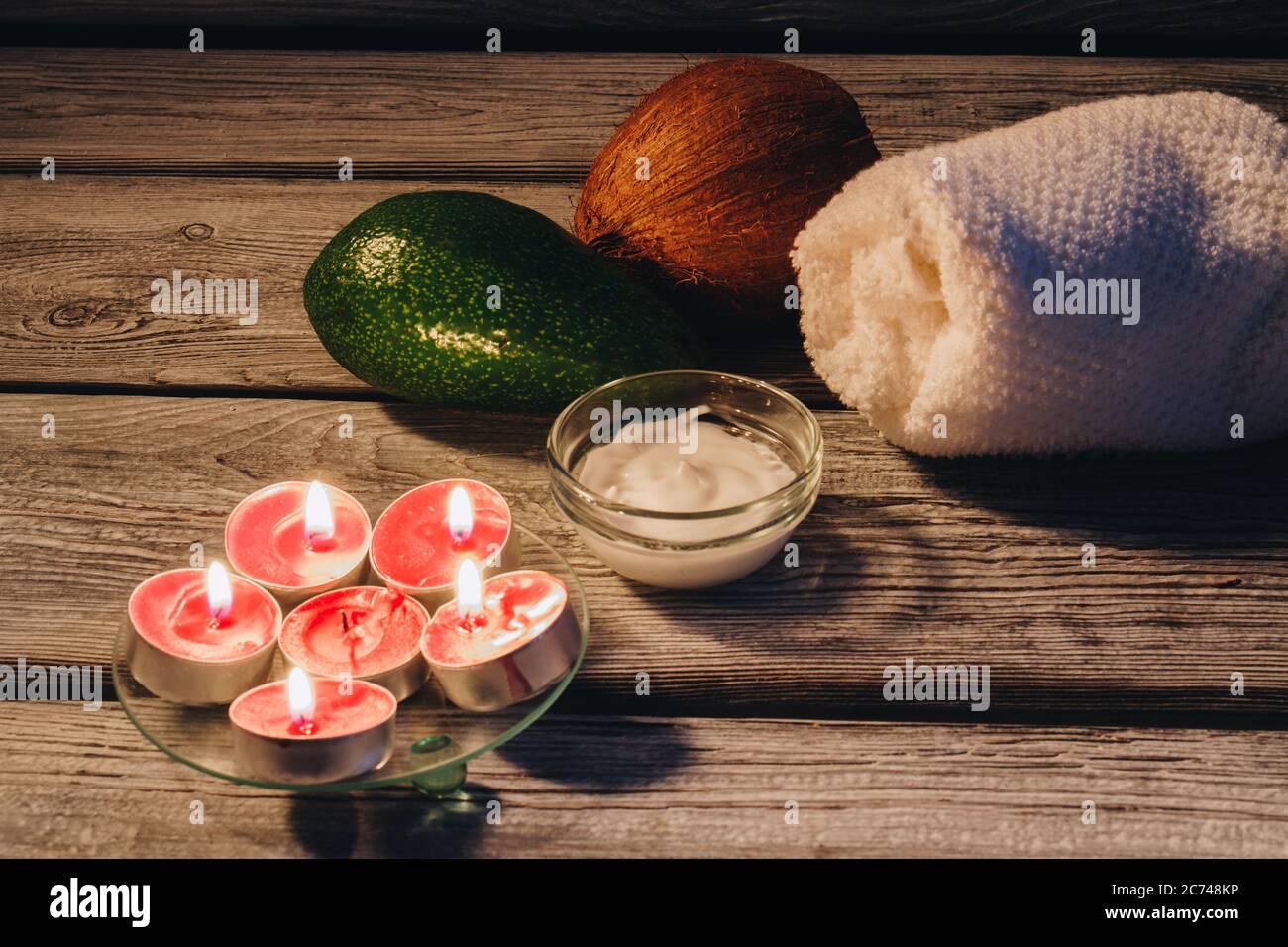 Aroma spa stuff concept Stock Photo - Alamy